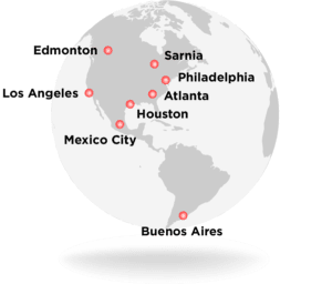Locations and Distribution Centers | M Chemical