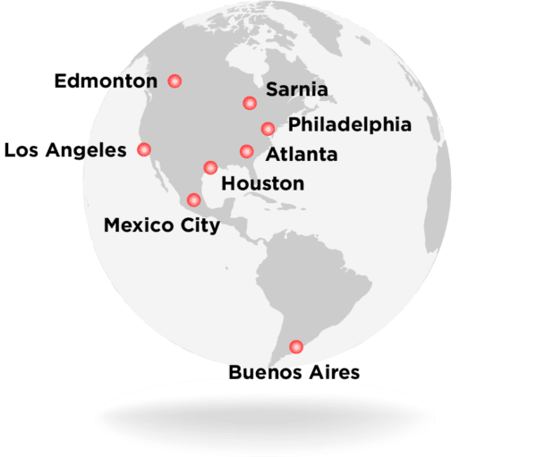 Locations and Distribution Centers | M Chemical